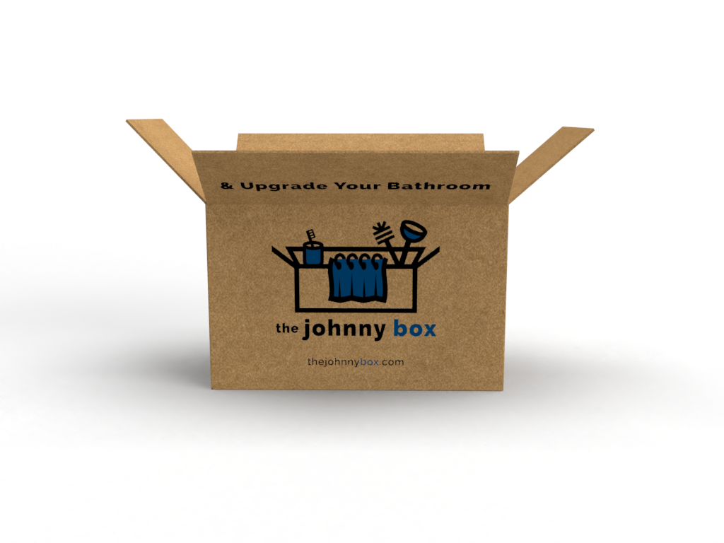 Complete Bathroom Accessory Set in Blue or Grey | the johnny box | the ...